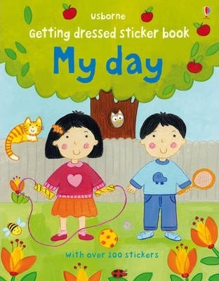 GETTING DRESSED STICKER BOOK-MY DAY PB | Evripidis.gr