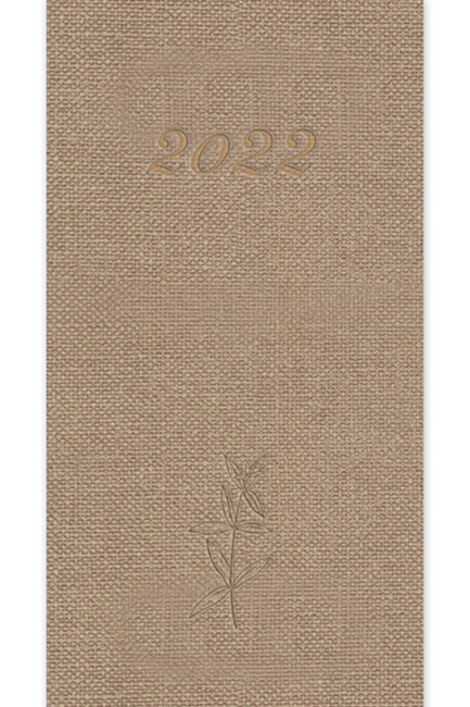ΗΜΕΡΟΛΟΓΙΟ ADBOOK 22 NATURALE BEIGE 09*17 ΕΒΔΟΜΑΔΙΑΙΑ ΑΤΖΕΝΤΑ ΠΛΑΓΙΑ ...