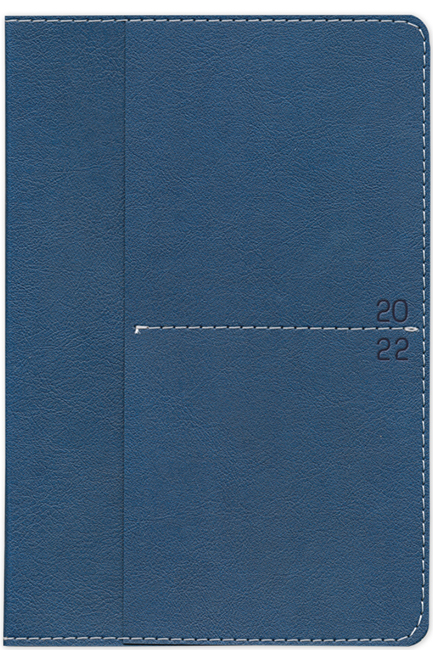 ΗΜΕΡΟΛΟΓΙΟ ADBOOK 22 FOLIO BLUE 14*21 ΗΜΕΡΗΣΙΟ ΜΕ ΕΞΩΤΕΡΙΚΕΣ ΘΗΚΕΣ ...