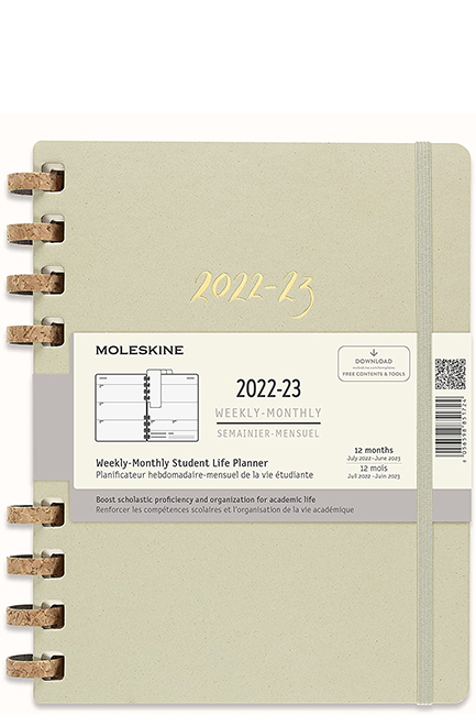 ΗΜΕΡΟΛΟΓΙΟ MOLESKINE 22-23 ΑΚΑΔΗΜΑΙΚΟ SOFT SAPPHIRE BLUE 19*25 ...