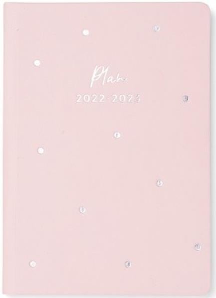 ΗΜΕΡΟΛΟΓΙΟ LETTS 22-23 ΑΚΑΔΗΜΑΙΚΟ DOTS POWDER PINK 12*17 ΕΒΔΟΜΑΔΙΑΙΟ A6 ...