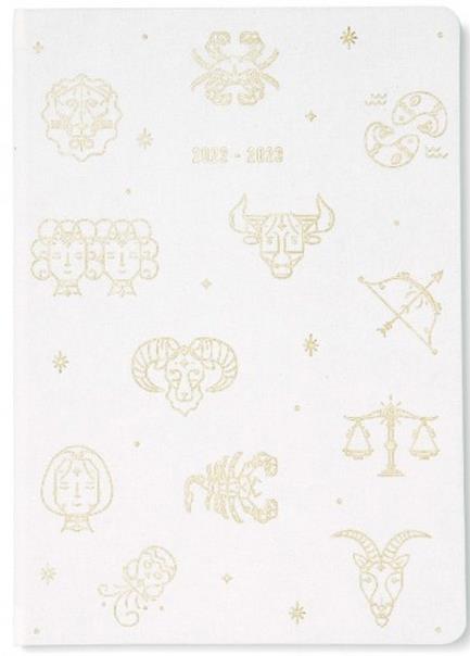 ΗΜΕΡΟΛΟΓΙΟ LETTS 22-23 ΑΚΑΔΗΜΑΙΚΟ ZODIAC IVORY 15*21 ΕΒΔΟΜΑΔΙΑΙΟ A5 ...