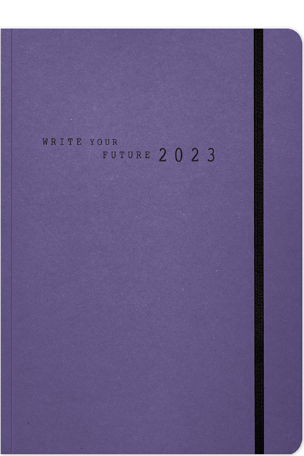 ΗΜΕΡΟΛΟΓΙΟ ADBOOK 23 ECO VIOLET 13*21 ΕΒΔΟΜΑΔΙΑΙΟ ΜΕ ΛΑΣΤΙΧΟ | Evripidis.gr