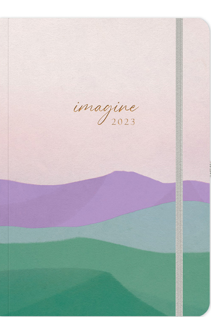 ΗΜΕΡΟΛΟΓΙΟ ADBOOK 23 FREE DREAM-IMAGINE 12*17 ΗΜΕΡΗΣΙΟ SOFT ΜΕ ΛΑΣΤΙΧΟ ...