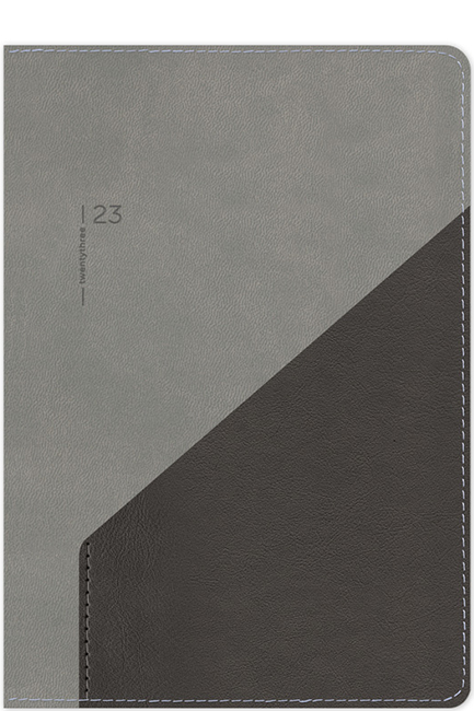 ΗΜΕΡΟΛΟΓΙΟ ADBOOK 23 EQUAL GREY CHARCOAL 14*21 ΗΜΕΡΗΣΙΟ ΜΕ ΕΞΩΤΕΡΙΚΗ ...