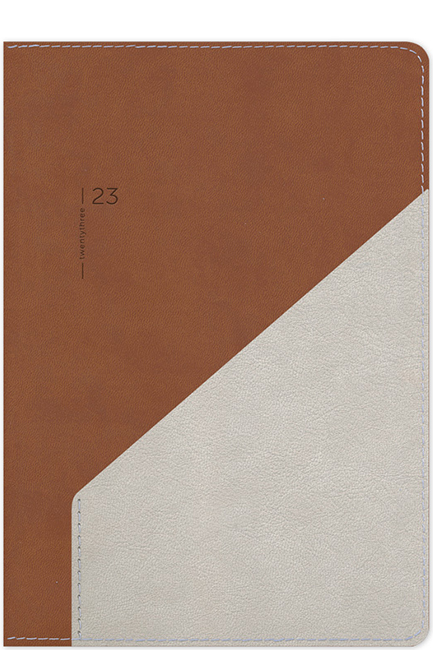 ΗΜΕΡΟΛΟΓΙΟ ADBOOK 23 EQUAL TAN BEIGE 14*21 ΗΜΕΡΗΣΙΟ ΜΕ ΕΞΩΤΕΡΙΚΗ ΘΗΚΗ ...