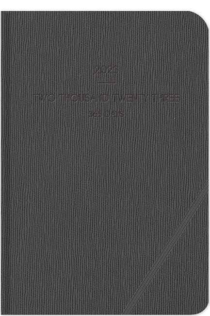ΗΜΕΡΟΛΟΓΙΟ ADBOOK 23 LIEVE CHARCOAL 17*25 ΗΜΕΡΗΣΙΟ ΜΕ ΓΩΝΙΑΚΟ ΛΑΣΤΙΧΟ ...