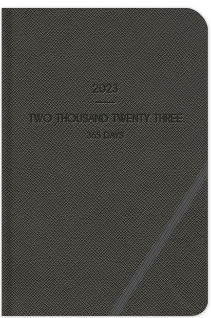 ΗΜΕΡΟΛΟΓΙΟ ADBOOK 23 LIEVE CHARCOAL 14*21 ΗΜΕΡΗΣΙΟ ΜΕ ΓΩΝΙΑΚΟ ΛΑΣΤΙΧΟ ...