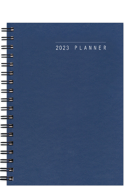 ΗΜΕΡΟΛΟΓΙΟ ADBOOK 23 SIMPLE BLUE 12*17 ΗΜΕΡΗΣΙΟ SPIRAL | Evripidis.gr