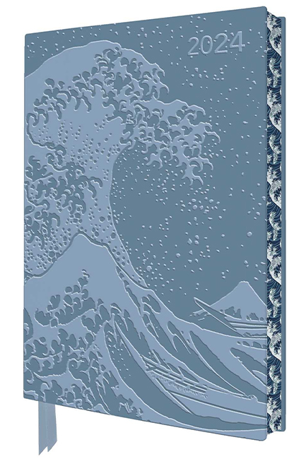 ΗΜΕΡΟΛΟΓΙΟ FLAME TREE 24 HOKUSAI-THE GREAT WAVE 14,8*21 ΕΒΔΟΜΑΔΙΑΙΟ ...