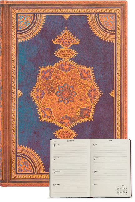 ΗΜΕΡΟΛΟΓΙΟ PAPERBLANKS 23-24 ΑΚΑΔΗΜΑΙΚΟ SAFAVID INDIGO 09*14 ...
