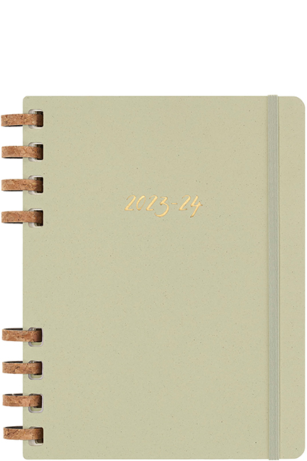 ΗΜΕΡΟΛΟΓΙΟ MOLESKINE 23-24 ΑΚΑΔΗΜΑΙΚΟ SPIRAL CRUSH KIWI 19*25 ...