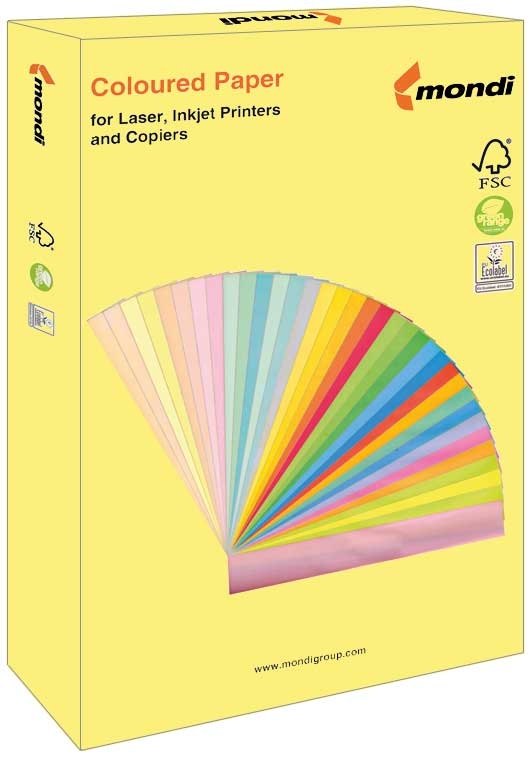 ΧΑΡΤΙ ΦΩΤΟΑΝΤΙΓΡΑΦΙΚΟ Α4 80ΓΡ.500Φ.MONDI 39-CANARY YELLOW | Evripidis.gr