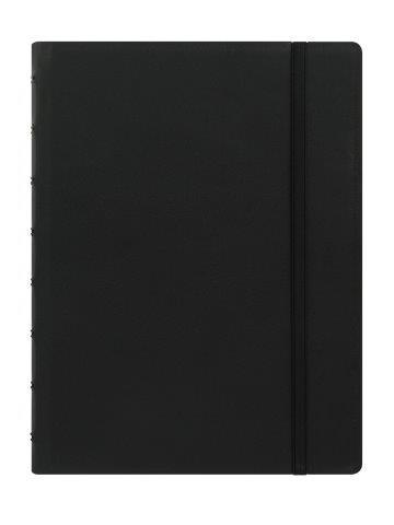 ΣΗΜΕΙΩΜΑΤΑΡΙΟ 14,8*21 CM. ΡΙΓΕ ΕΠΑΝΑΓΕΜΙΖΟΜΕΝΟ FILOFAX ΜΑΥΡΟ | Evripidis.gr