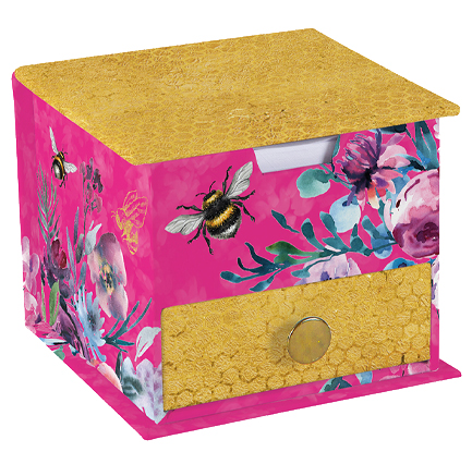 ΚΥΒΟΣ ΣΗΜΕΙΩΣΕΩΝ ΧΑΡΤΙΝΟΣ THE GIFTED STATIONERY ΜΕ ΣΥΡΤΑΡΙ QUEEN BEE ...