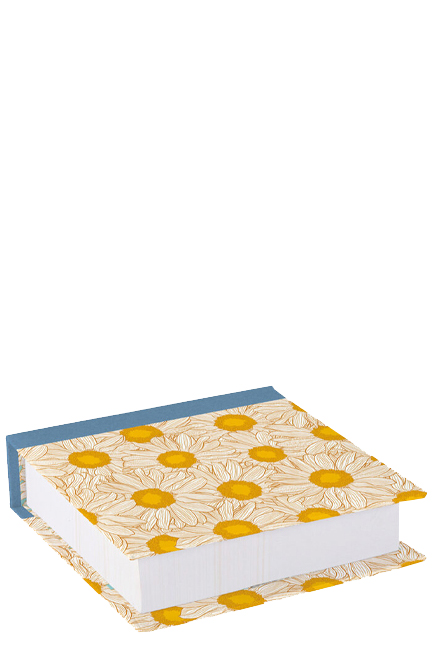 ΚΥΒΟΣ ΣΗΜΕΙΩΣΕΩΝ ΧΑΡΤΙΝΟΣ THE GIFTED STATIONERY HAZY DAISIES | Evripidis.gr