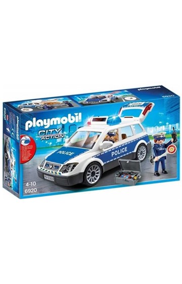 PLAYMOBIL ΑΣΤΥΝΟΜΙΑ-6920 ΠΕΡΙΠΟΛΙΚΟ ΟΧΗΜΑ ΜΕ ΦΑΡΟ ΚΑΙ ΣΕΙΡΗΝΑ ...
