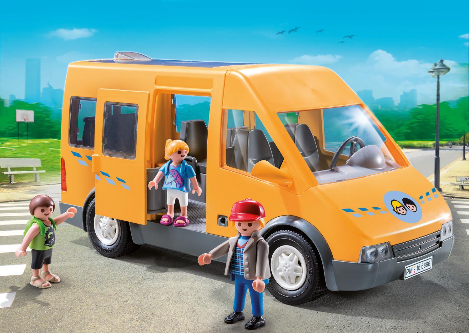 PLAYMOBIL ΣΧΟΛΕΙΟ-6866 ΣΧΟΛΙΚΟ ΛΕΩΦΟΡΕΙΟ | Evripidis.gr