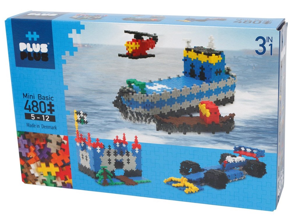 ΚΑΤΑΣΚΕΥΗ PLUS PLUS BASIC MINI 480ΤΕΜ.3 ΣΕ 1 | Evripidis.gr