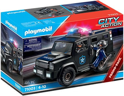 PLAYMOBIL ΑΣΤΥΝΟΜΙΑ-71003 ΘΩΡΑΚΙΣΜΕΝΟ ΤΖΙΠ ΟΜΑΔΑΣ ΕΙΔΙΚΩΝ ΑΠΟΣΤΟΛΩΝ ...