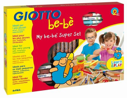 ΣΕΤ ΖΩΓΡΑΦΙΚΗΣ ΜΕ ΔΙΑΦΟΡΑ ΥΛΙΚΑ GIOTTO BEBE SUPER | Evripidis.gr