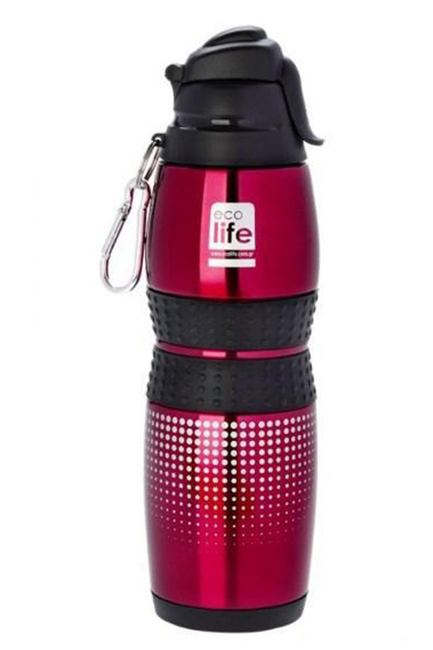 ΠΑΓΟΥΡΙ ΘΕΡΜΟΣ ΑΝΟΞΕΙΔΩΤΟ ΑΤΣΑΛΙ 400ML VACUUM RED | Evripidis.gr