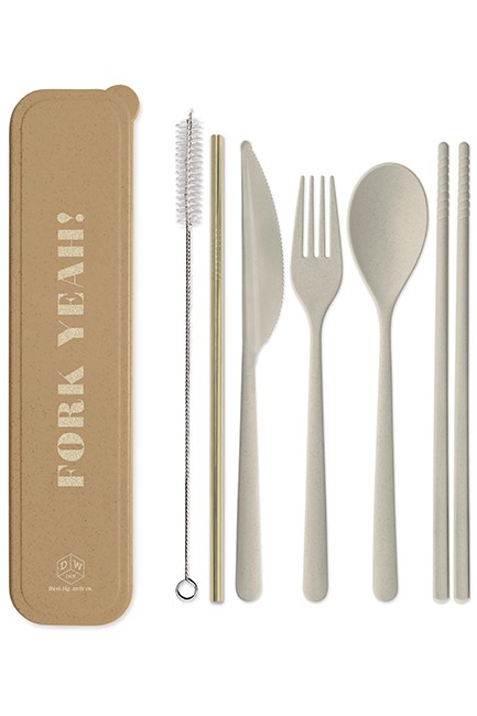 ΣΕΤ ΚΟΥΤΑΛΙ ΠΙΡΟΥΝΙ ΜΑΧΑΙΡΙ ΚΑΙ ΤΣΟΠ ΣΤΙΚΣ DESIGNWORKS FORK YEAH DPFW ...