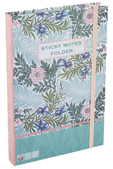 ΧΑΡΤΑΚΙΑ ΑΥΤΟΚΟΛΛΗΤΑ THE GIFTED STATIONERY WILLIAM MORRIS LARKSPUR ...