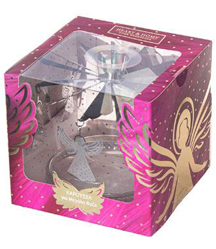 ΘΗΚΗ ΓΙΑ ΡΕΣΩ ΠΕΡΙΣΤΡΕΦΟΜΕΝΗ HEART & HOME XMAS-CAROUSEL 2769200001 ...