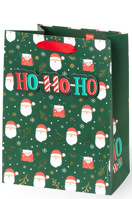 ΤΣΑΝΤΑ ΔΩΡΟΥ XMAS MEDIUM LEGAMI GB0633 SANTA CLAUS | Evripidis.gr