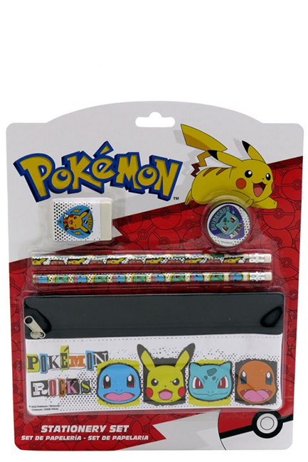 ΣΕΤ ΣΧΟΛΙΚΟ POKEMON 2 ΜΟΛΥΒΙA-ΞΥΣΤΡΑ-ΓΟΜΑ-ΚΑΣΕΤΙΝΑ 09487 | Evripidis.gr